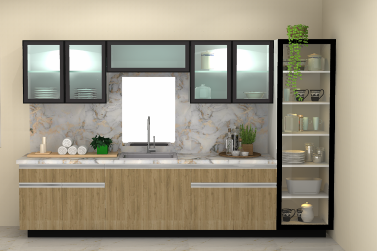 Straight Kitchen Designs That Will Set a Trend in 2025 – UltrafreshIndia