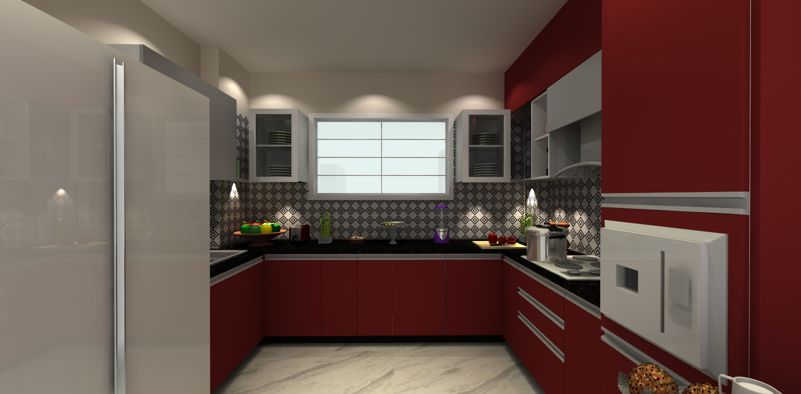 Top Red Kitchen Design Ideas for Your Home | By Ultrafresh