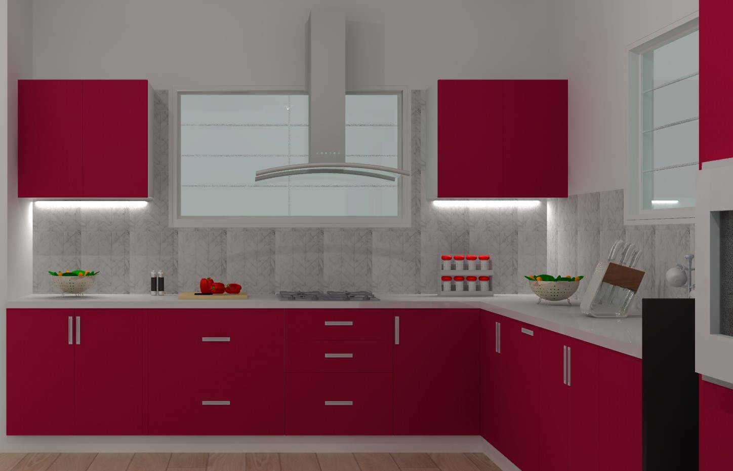 Top Red Kitchen Design Ideas for Your Home | By Ultrafresh