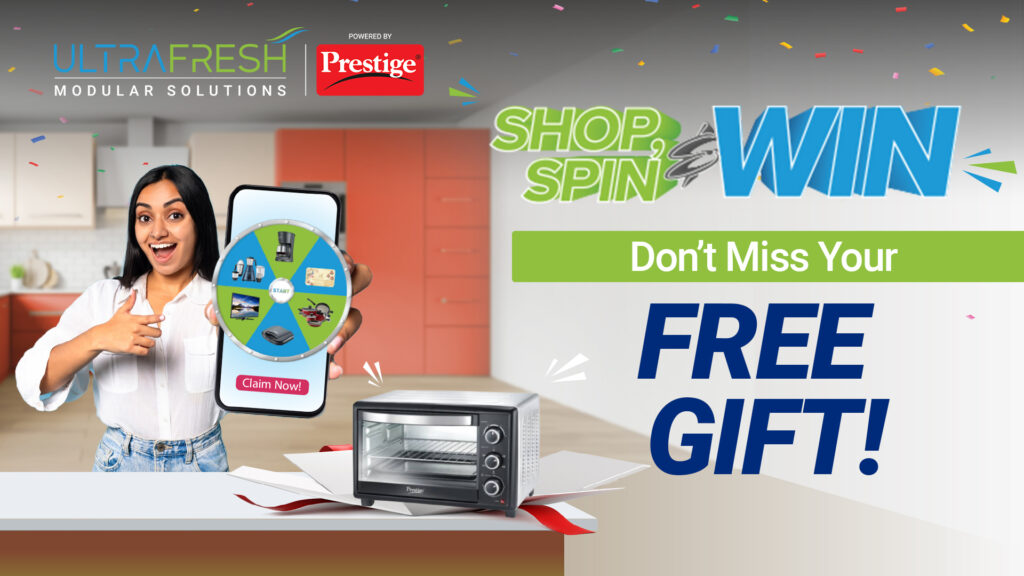 Modular Kitchens & Wardrobe by Ultrafresh powered by Prestige