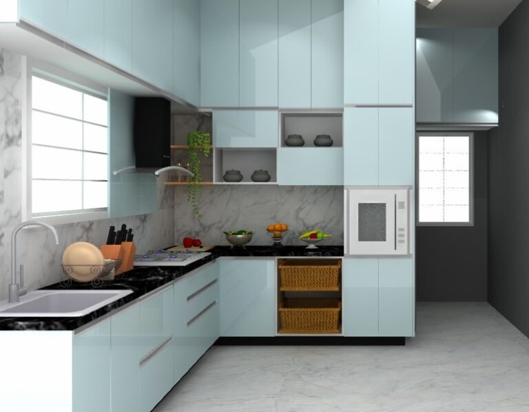 Pastel Coloured Kitchen Designs By Ultrafresh