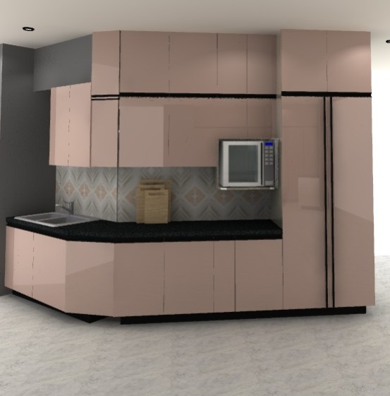Pastel Coloured Kitchen Designs By Ultrafresh